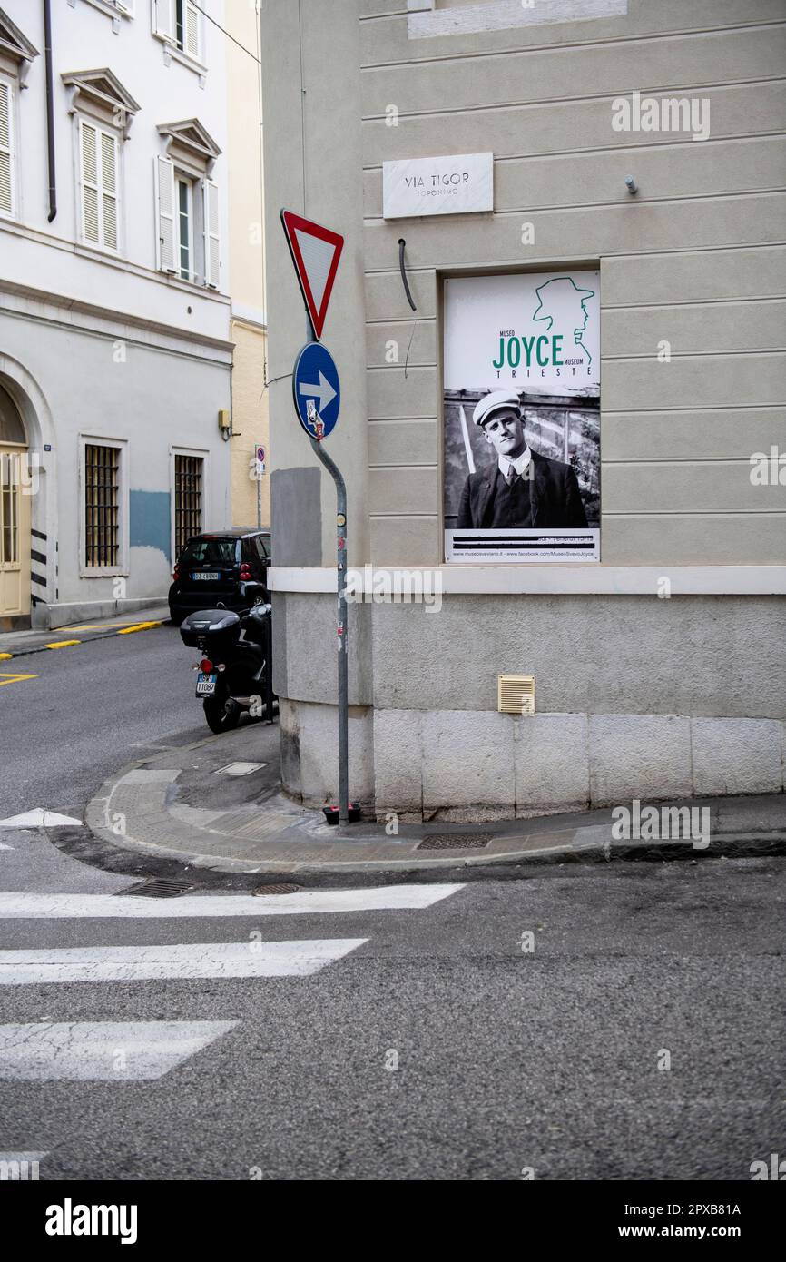 Joyce museum trieste hi-res stock photography and images - Alamy