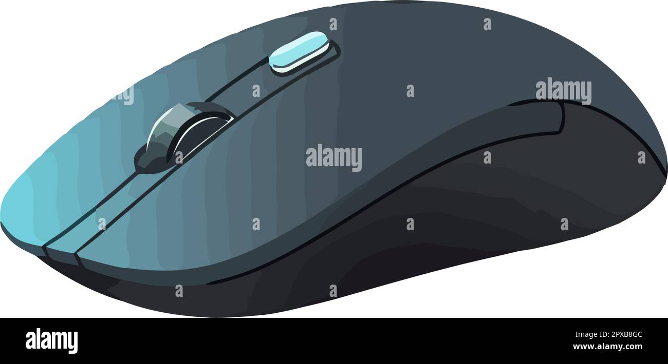 Modern computer mouse symbolizing technology advancement Stock Vector ...