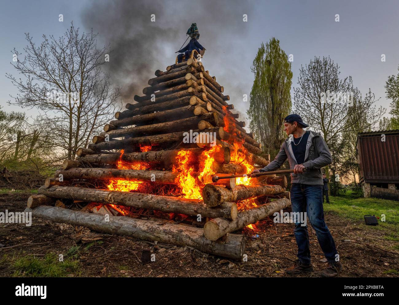 Prague, Czech Republic. 30th Apr, 2023. Walpurgis Night - Burning of ...