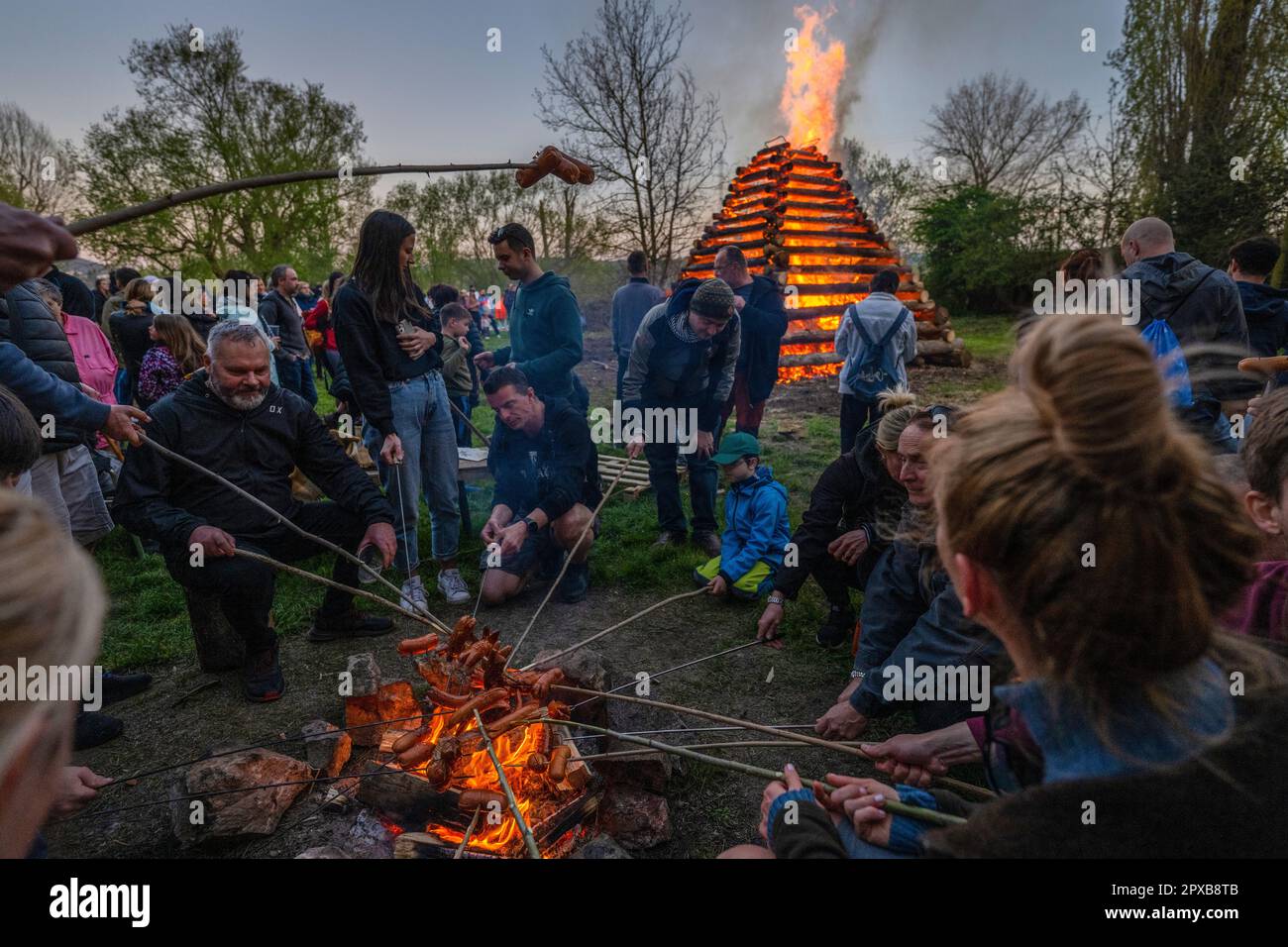 Prague, Czech Republic. 30th Apr, 2023. Walpurgis Night - Burning of ...