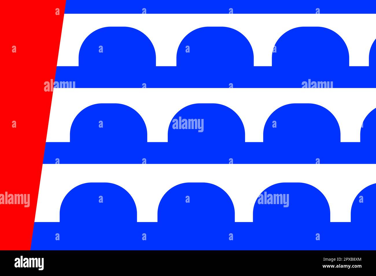 Flag of Iowa State Capital city Des Moines. Flag of city of Des Moines ...