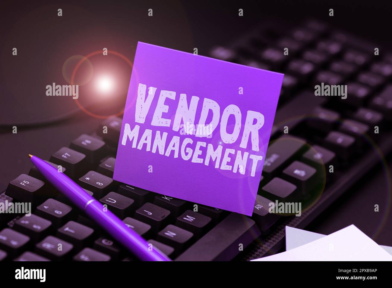 Writing displaying text Vendor Management, Word for activities included ... Writing displaying text Vendor Management, Word for activities included ...