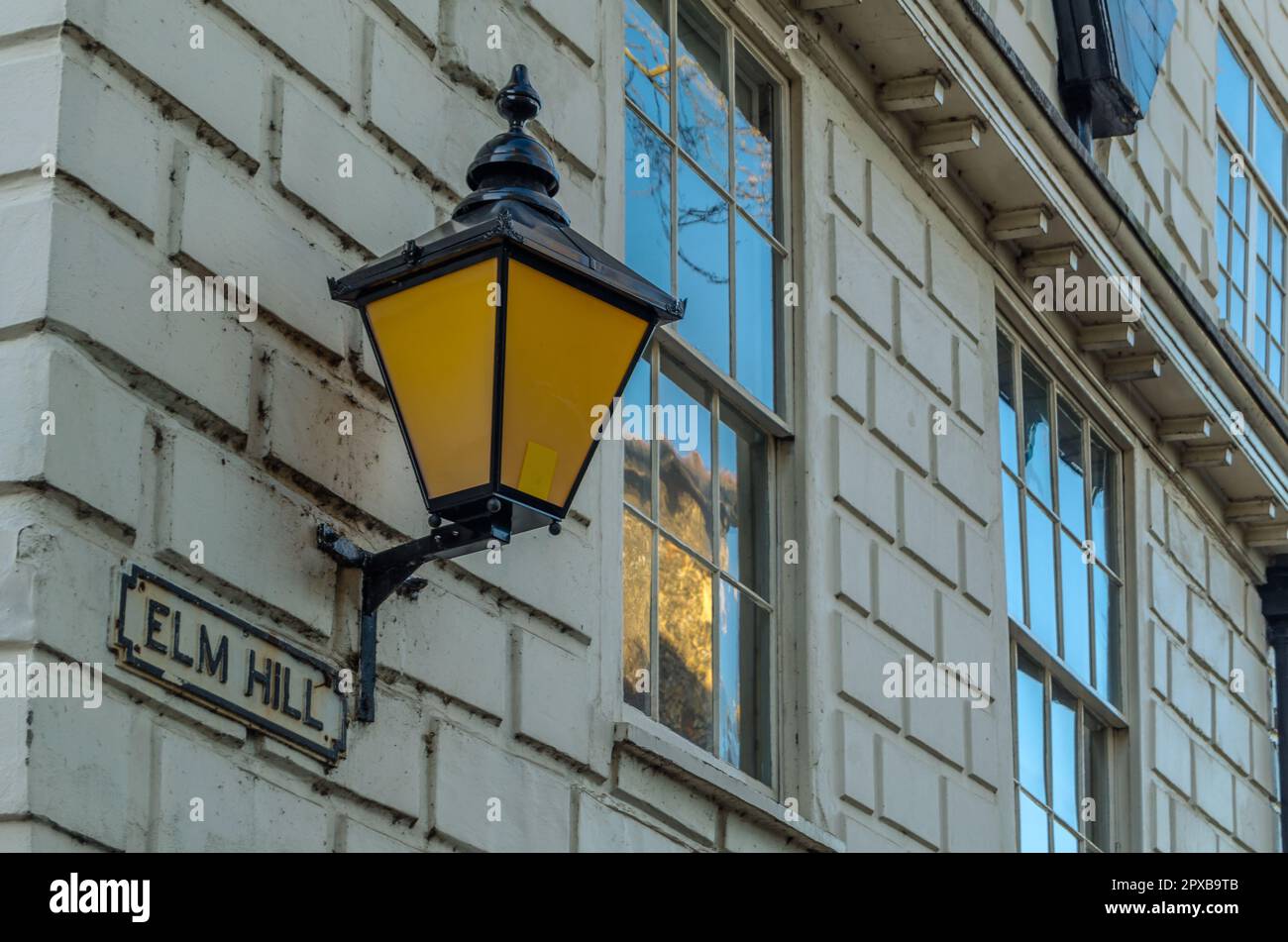 Architectural detail in the old town of Norwick, Norfolk, England ...