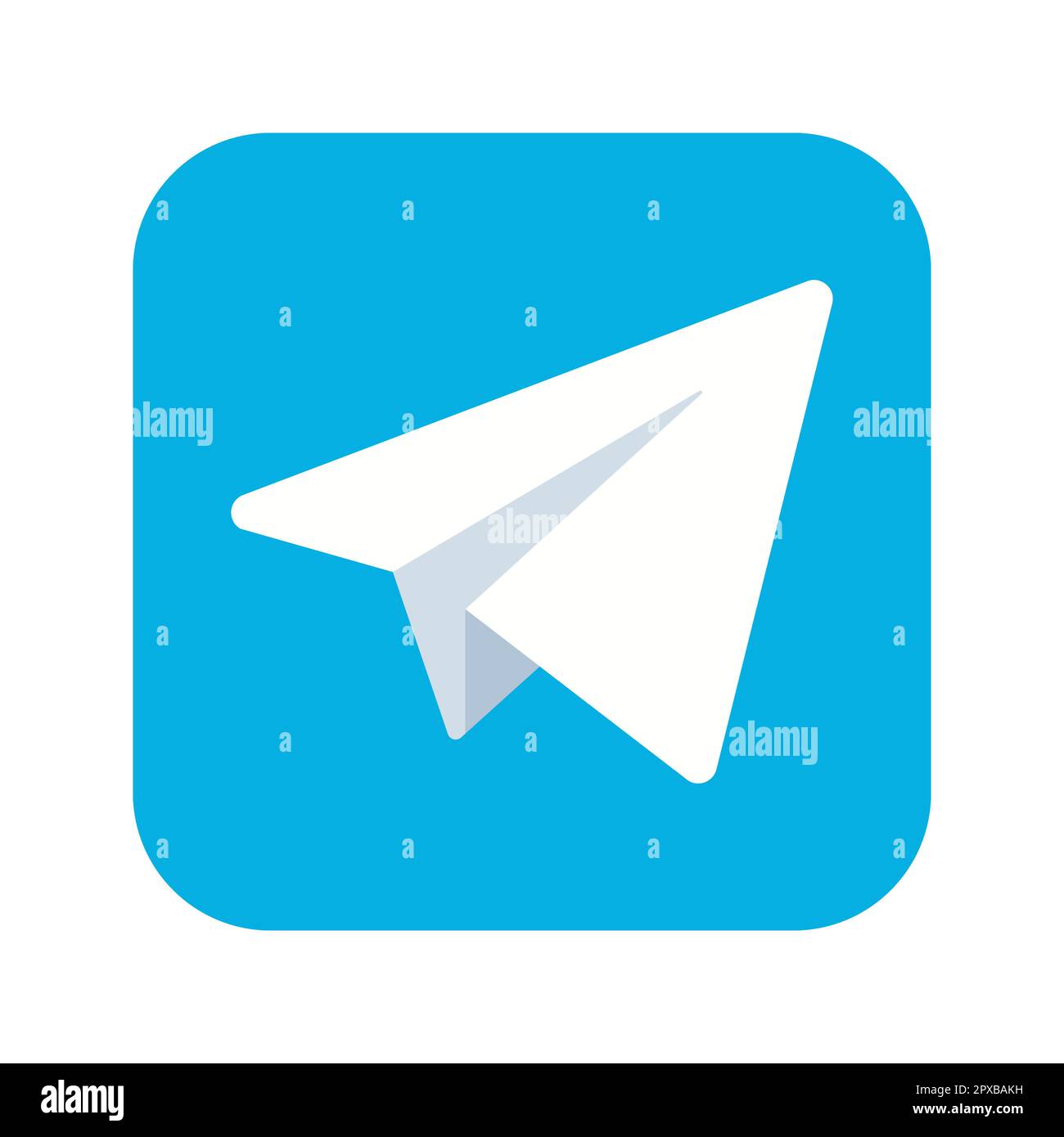 Vinnytsia, Ukraine - April 27, 2023. Popular social media icon Telegram ...