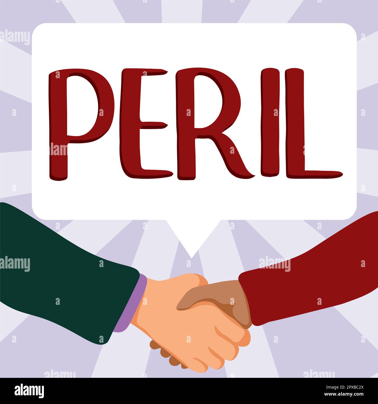 Conceptual display Peril, Concept meaning indicates something extremely ...