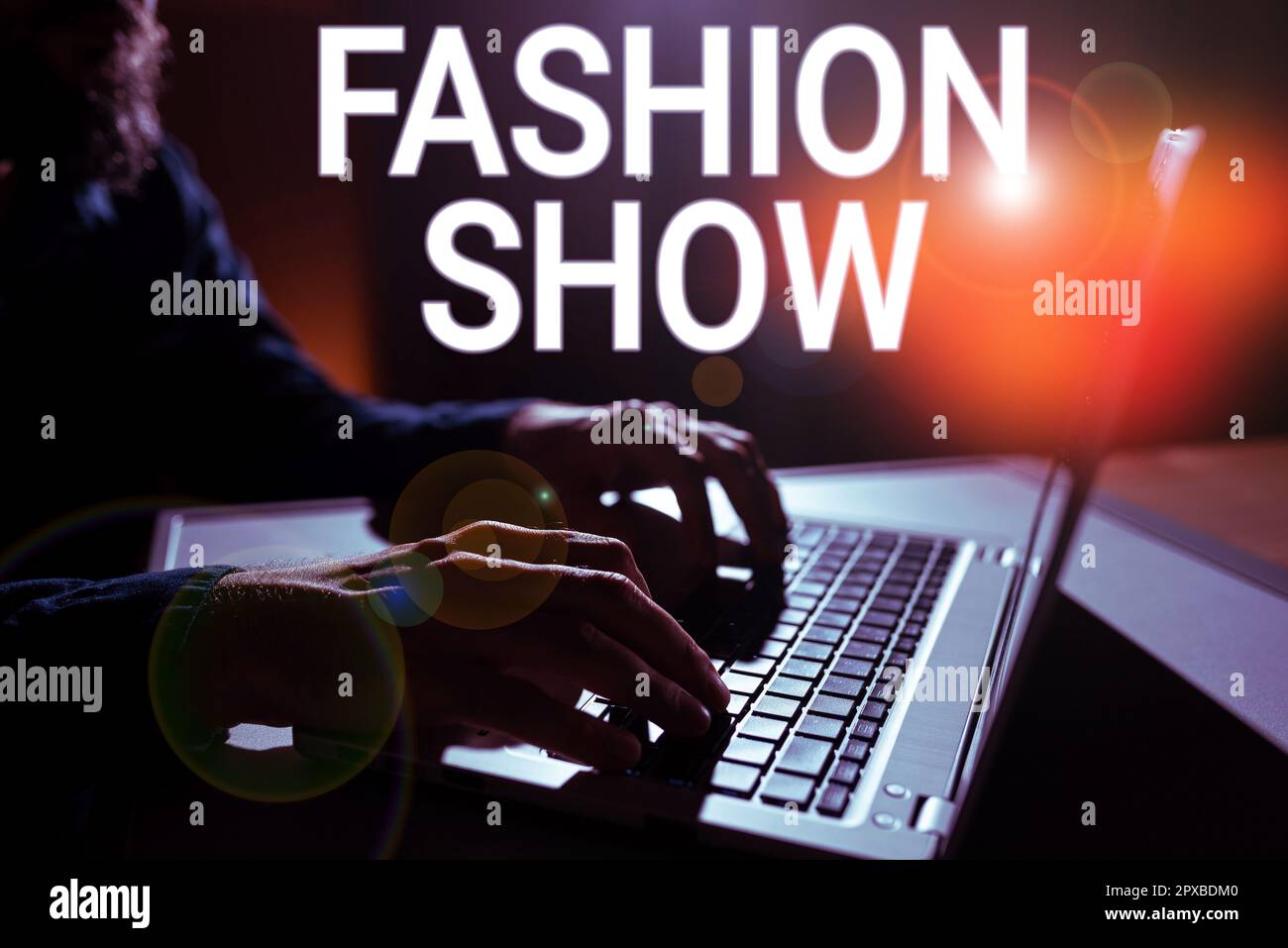 Handwriting text Fashion Show, Conceptual photo exibition that involves ...