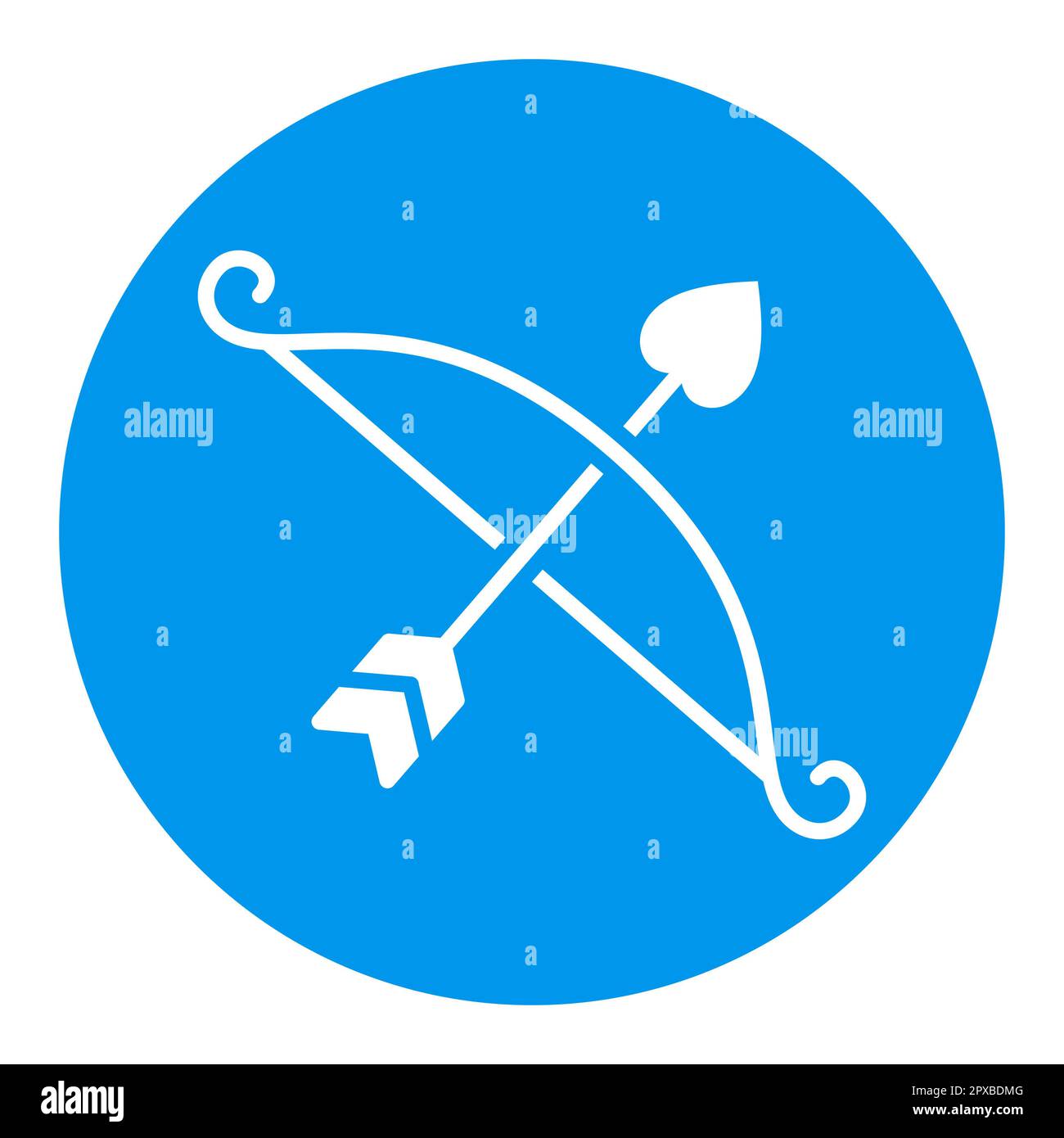 Cupid arrow vector hi-res stock photography and images - Alamy