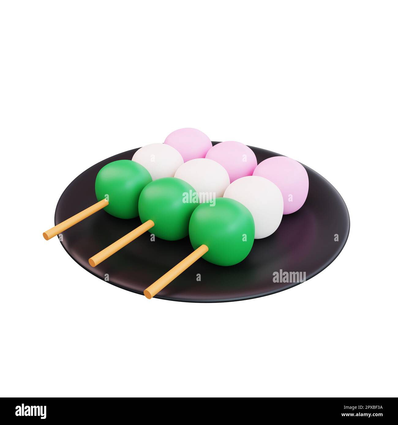 Hanami dango illustration hi-res stock photography and images - Alamy