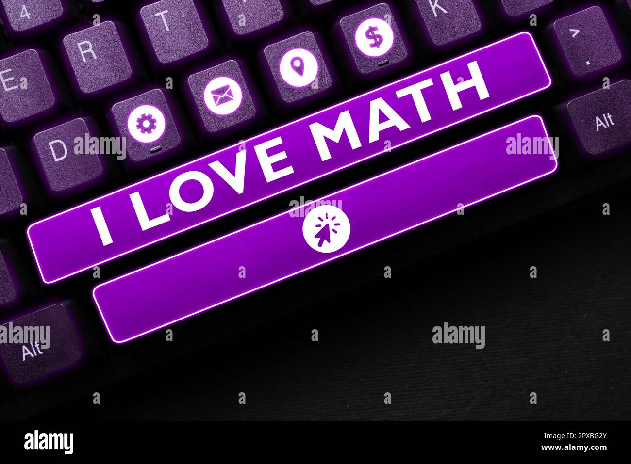 Conceptual display I Love Math, Business overview To like a lot doing ...