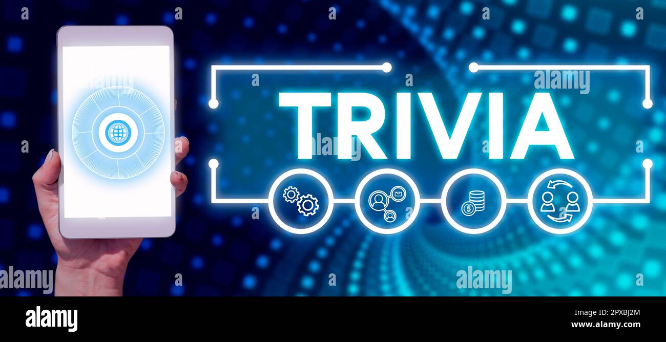 Handwriting text Trivia, Word for details considerations pieces ...