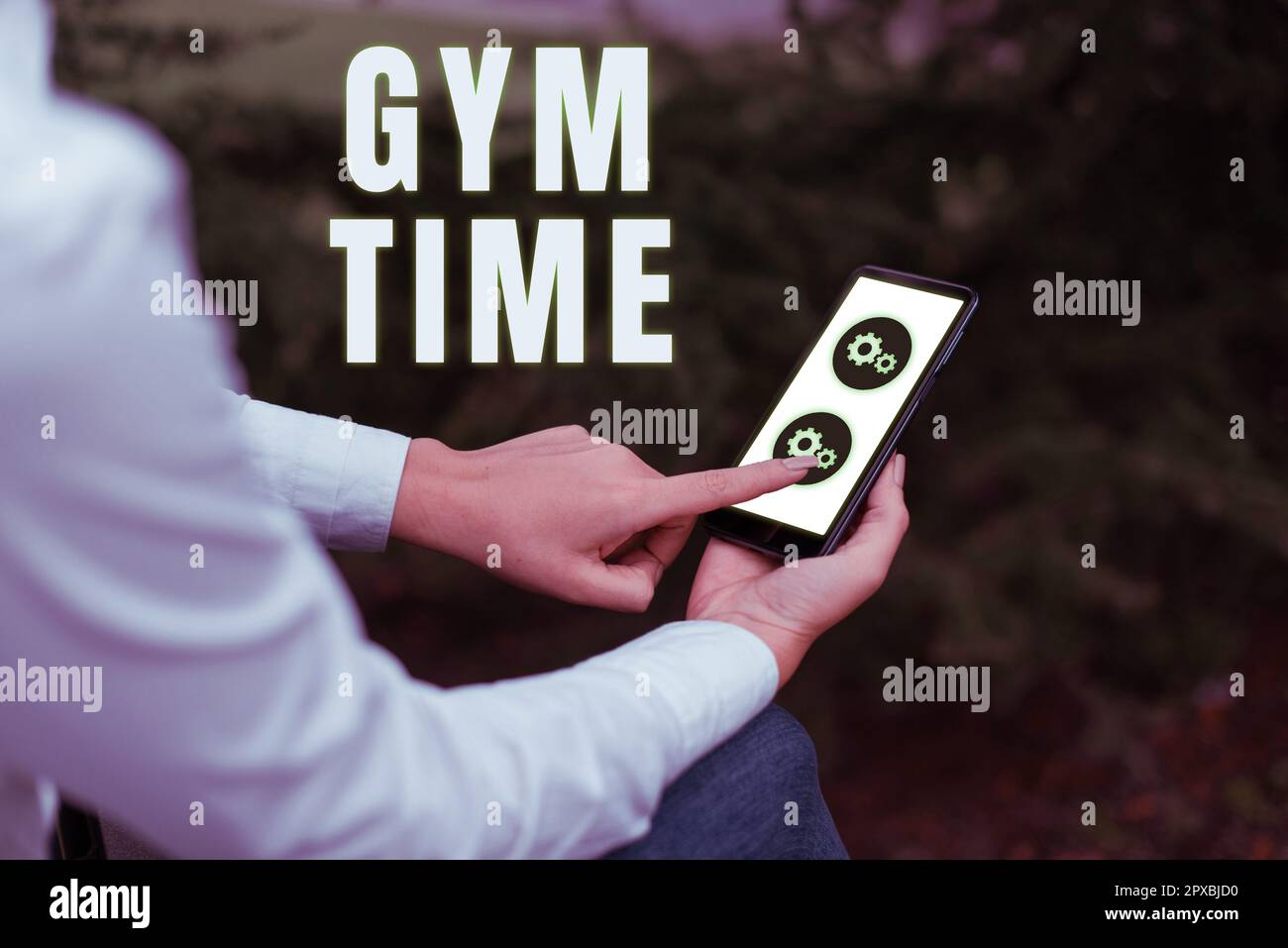 Inspiration showing sign Gym Time, Word for a motivation to start ...