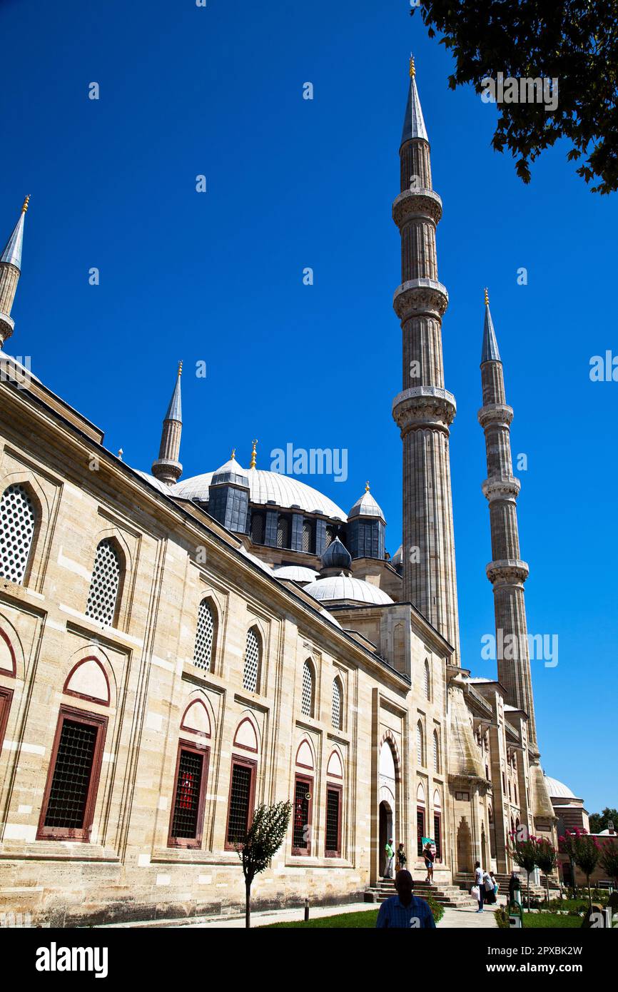 Selimiye Mosque was built in Edirne in 1575, during the Ottoman Empire ...