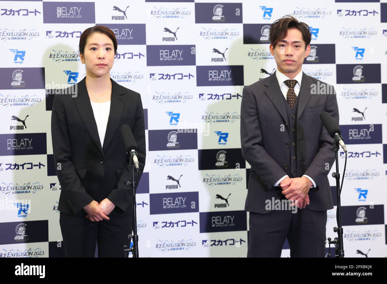 Tokyo, Japan. 2nd May, 2023. Kana Muramoto & Daisuke Takahashi Figure ...
