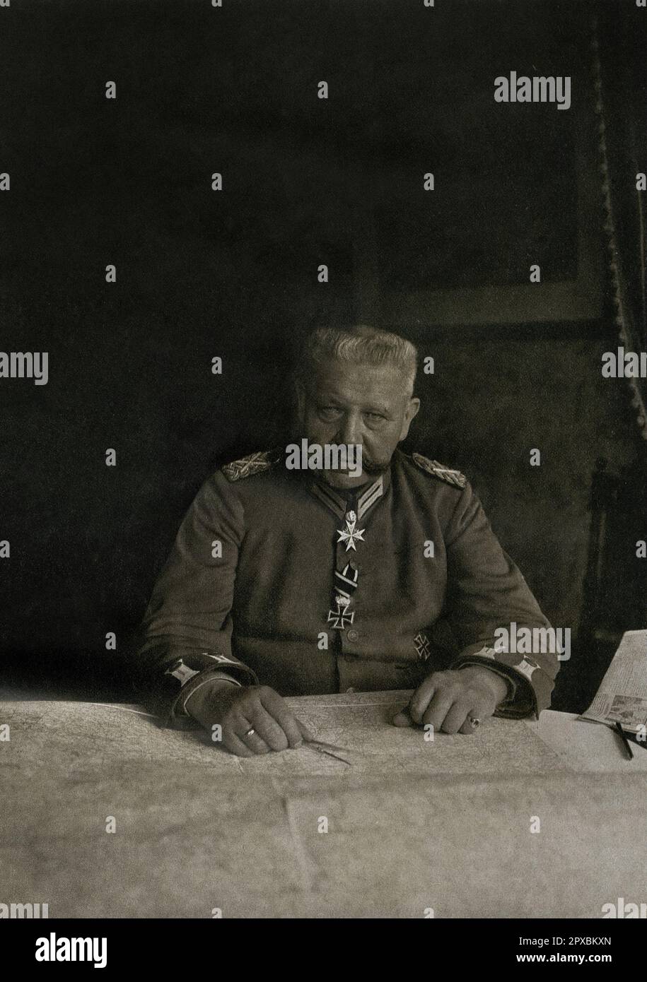 Paul von Hindenburg. Paul Ludwig Hans Anton von Beneckendorff und von ...