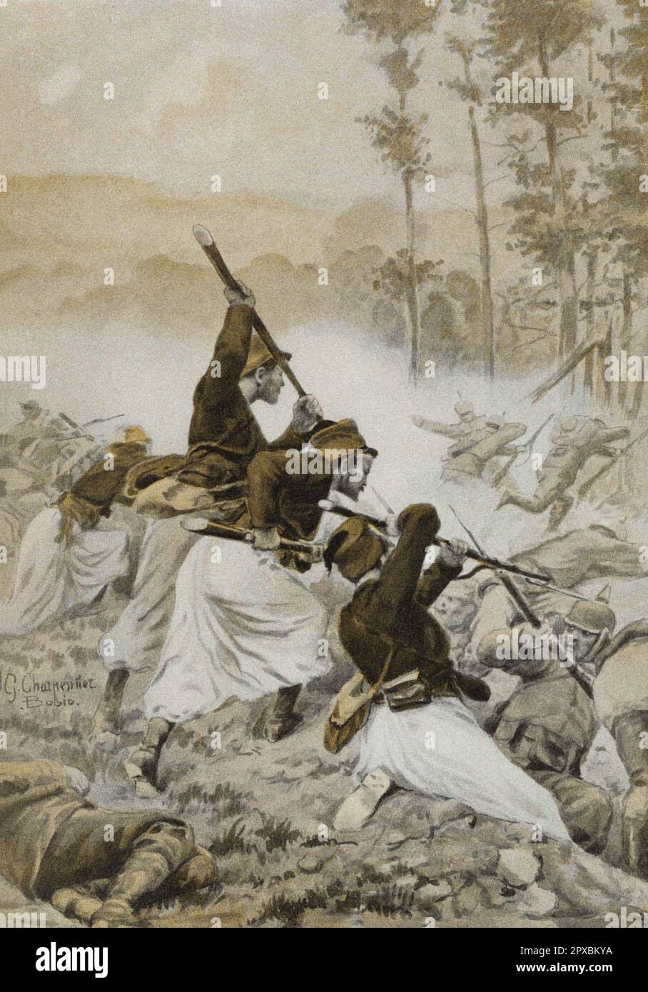 Attack of zouaves hi-res stock photography and images - Alamy