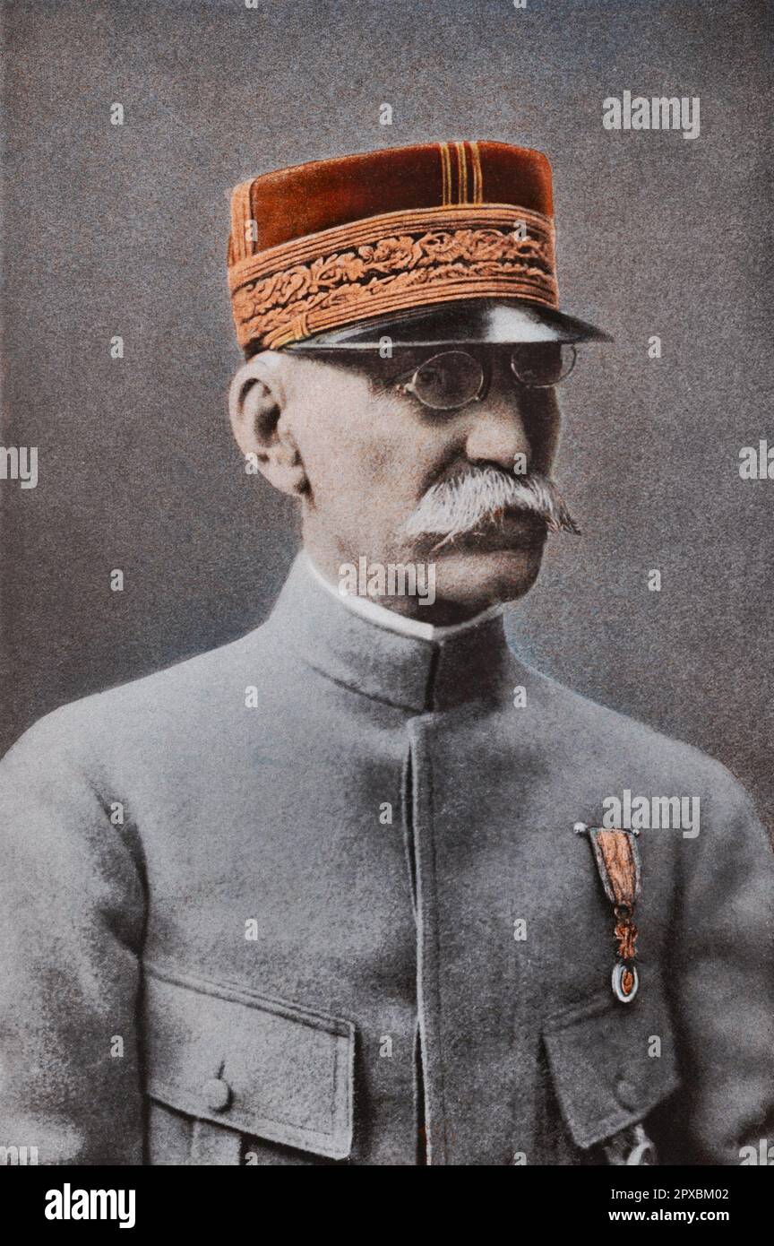 General Gallieni, governor of Paris, September 2, 1914 Joseph Simon ...