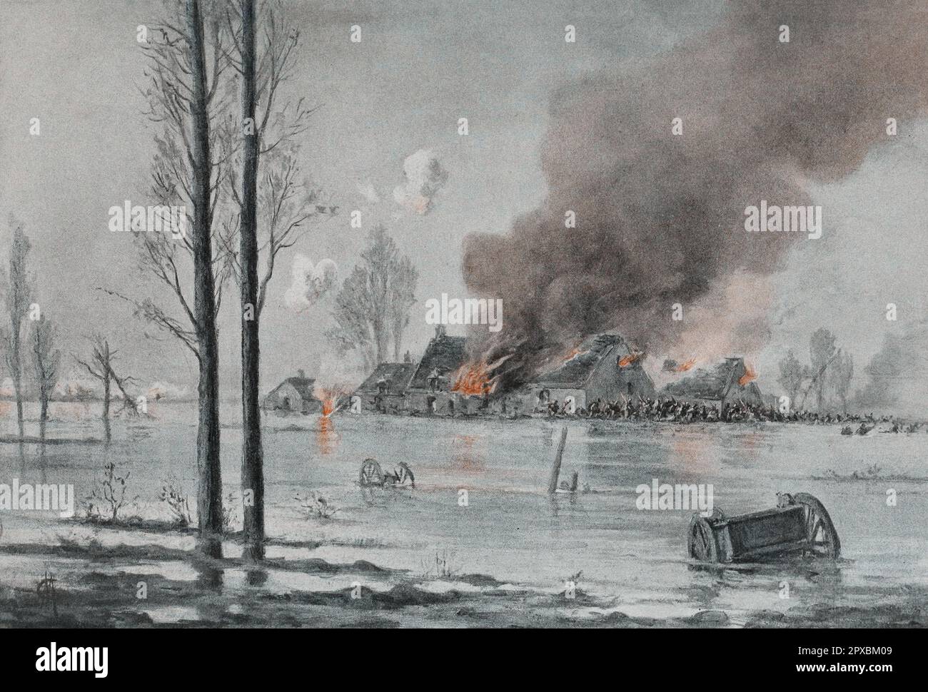 Fire of french artillery hi-res stock photography and images - Alamy