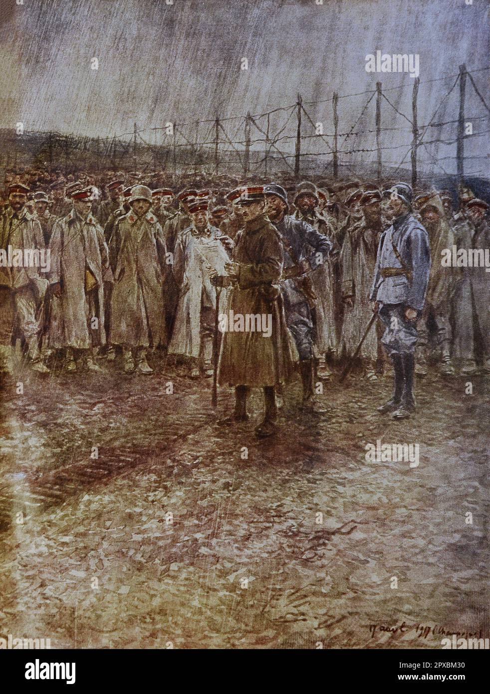 Russian prisoners war first world war hi-res stock photography and ...