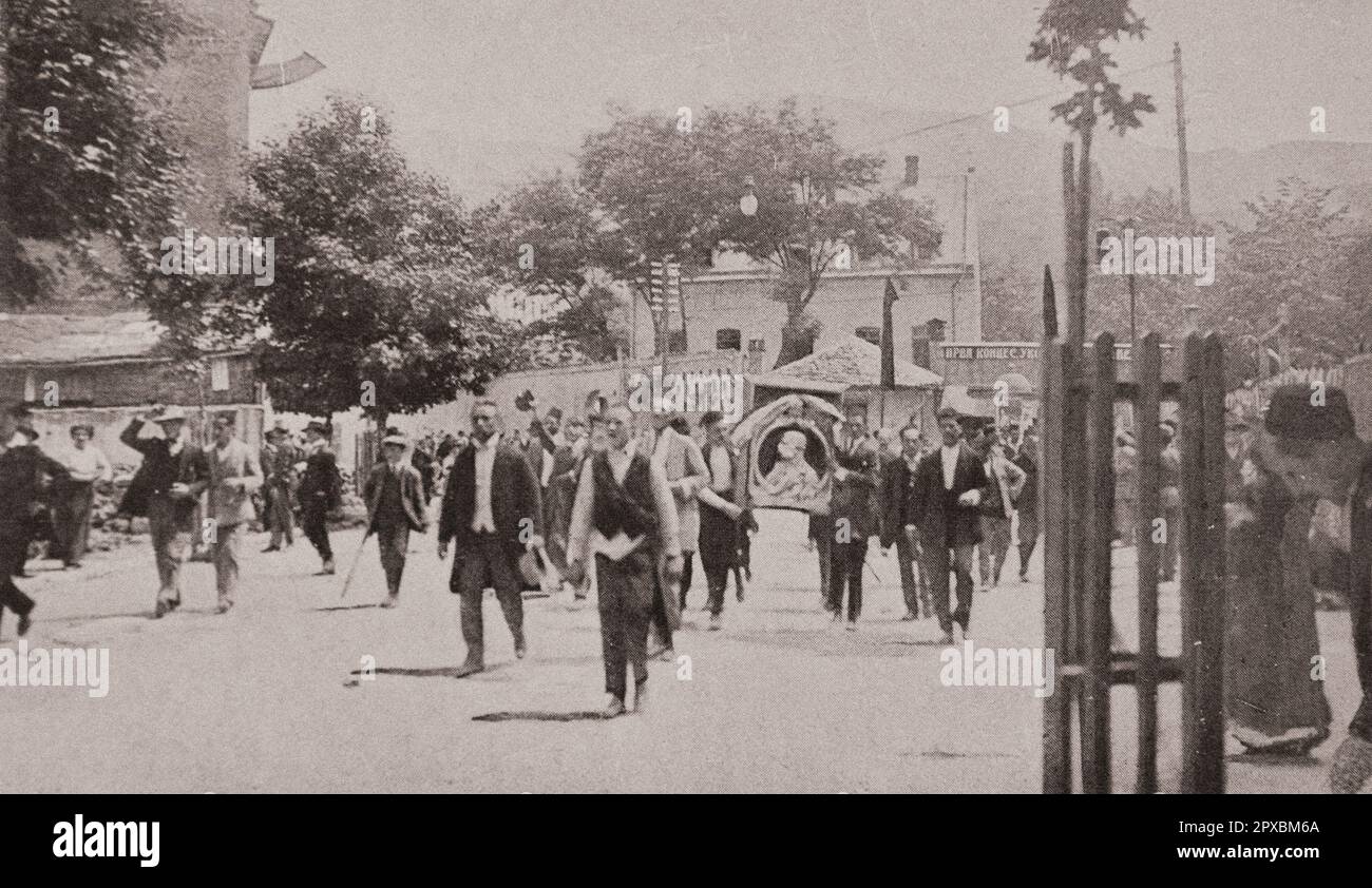 World War I. The consequences of the tragic events in Sarajevo. 1914 ...