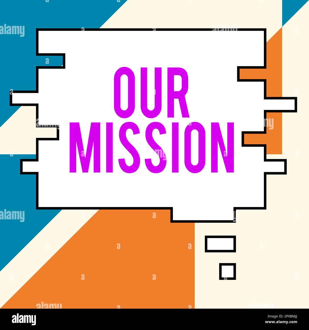 Text sign showing Our Mission, Word Written on tasks or schedule we ...