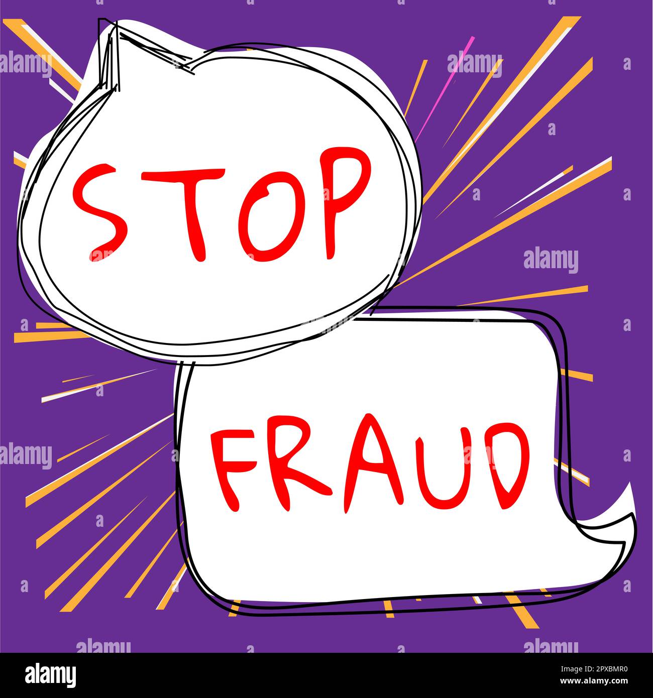 Hand writing sign Stop Fraud, Business approach campaign advices people ...