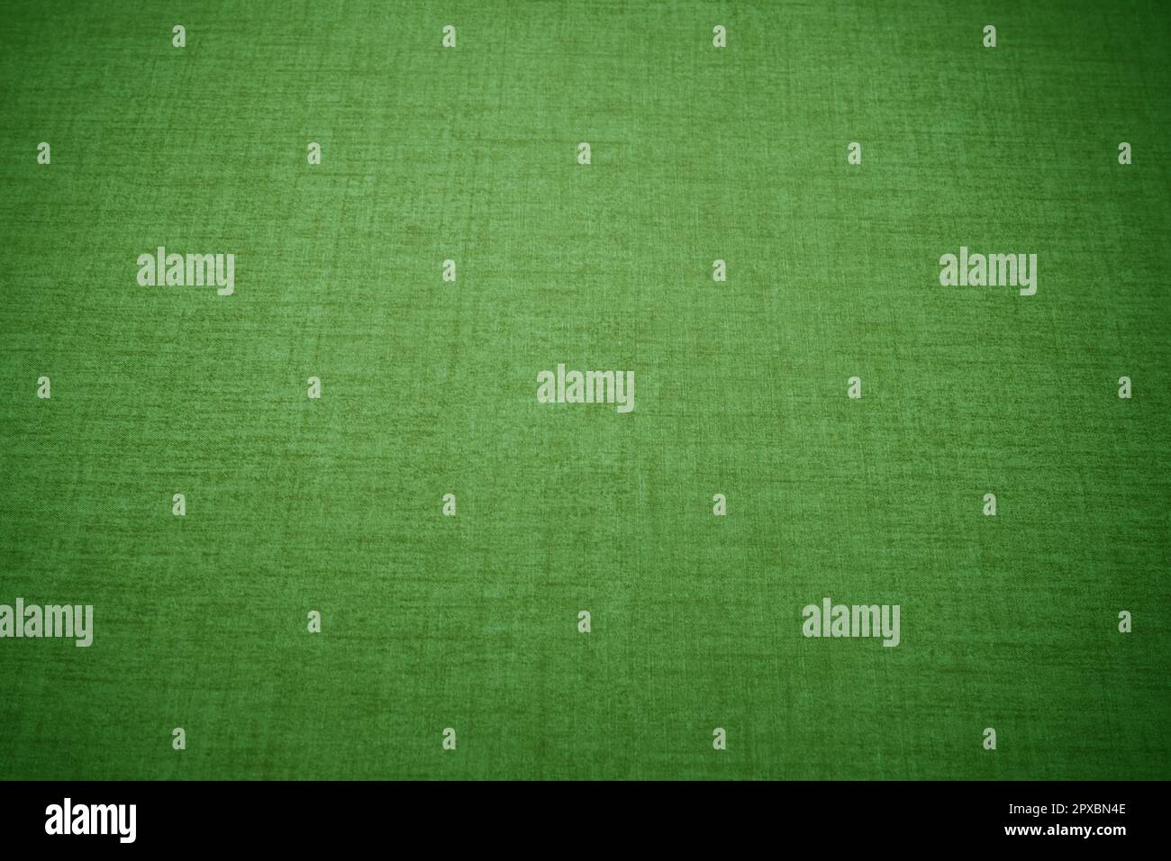 bright green linen fabric texture with vignette for the background ...
