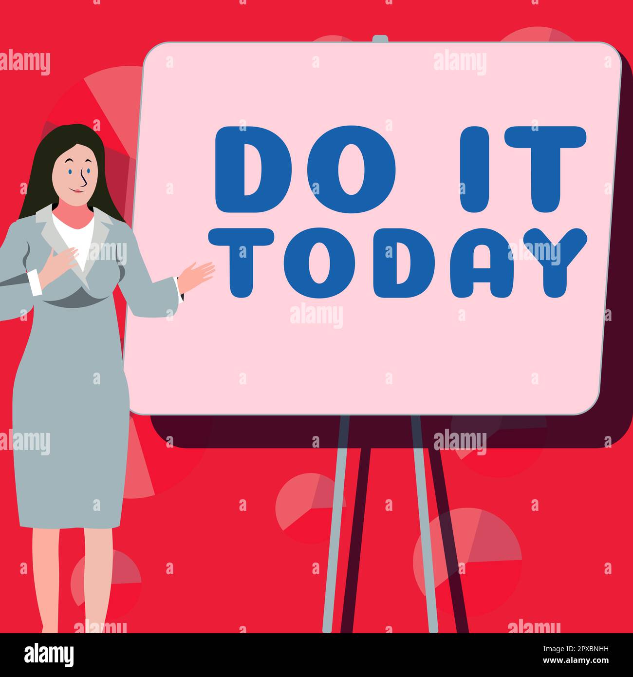 Conceptual display Do It Today, Internet Concept Respond now ...