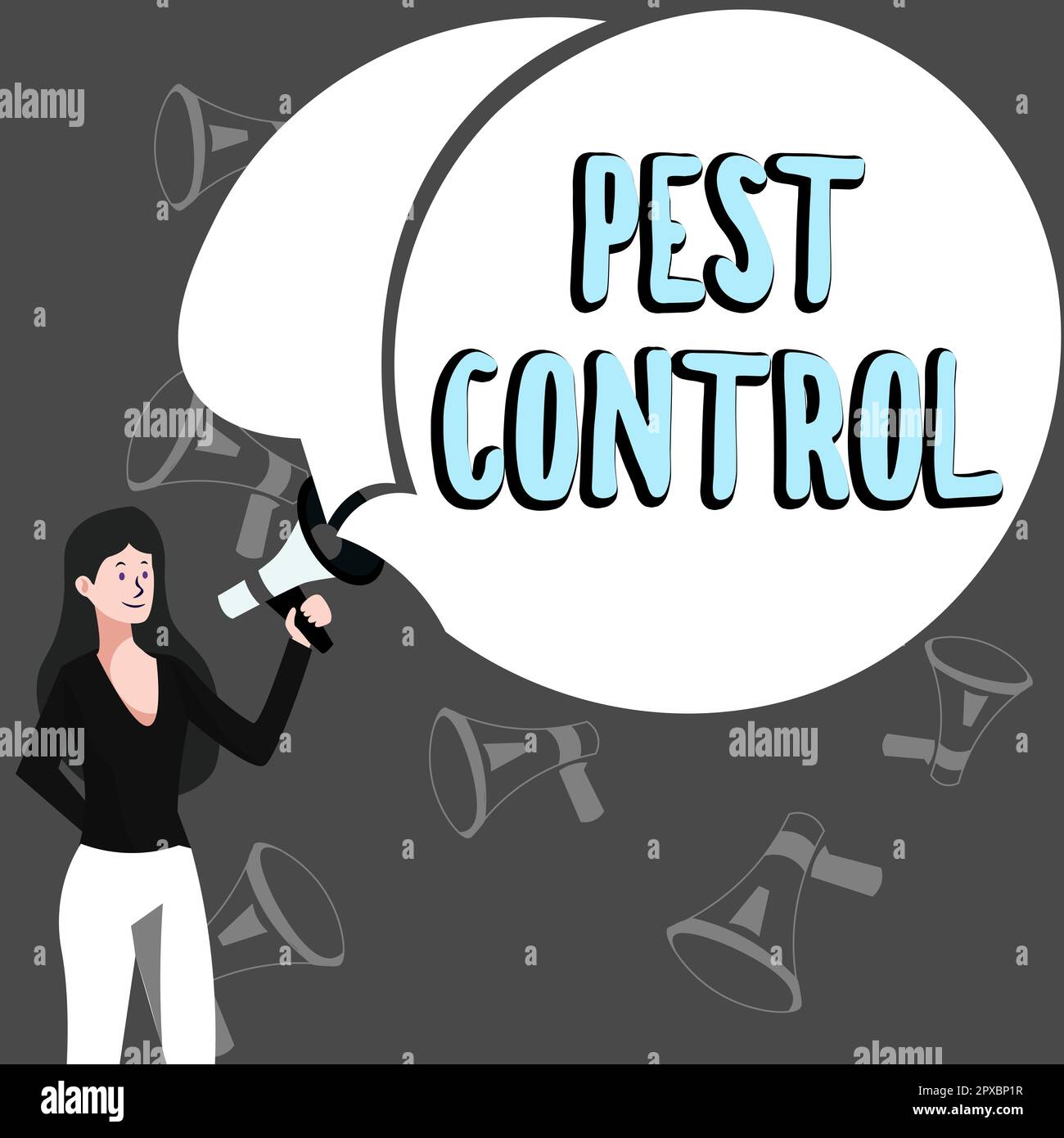 Conceptual caption Pest Control, Internet Concept Killing destructive ...