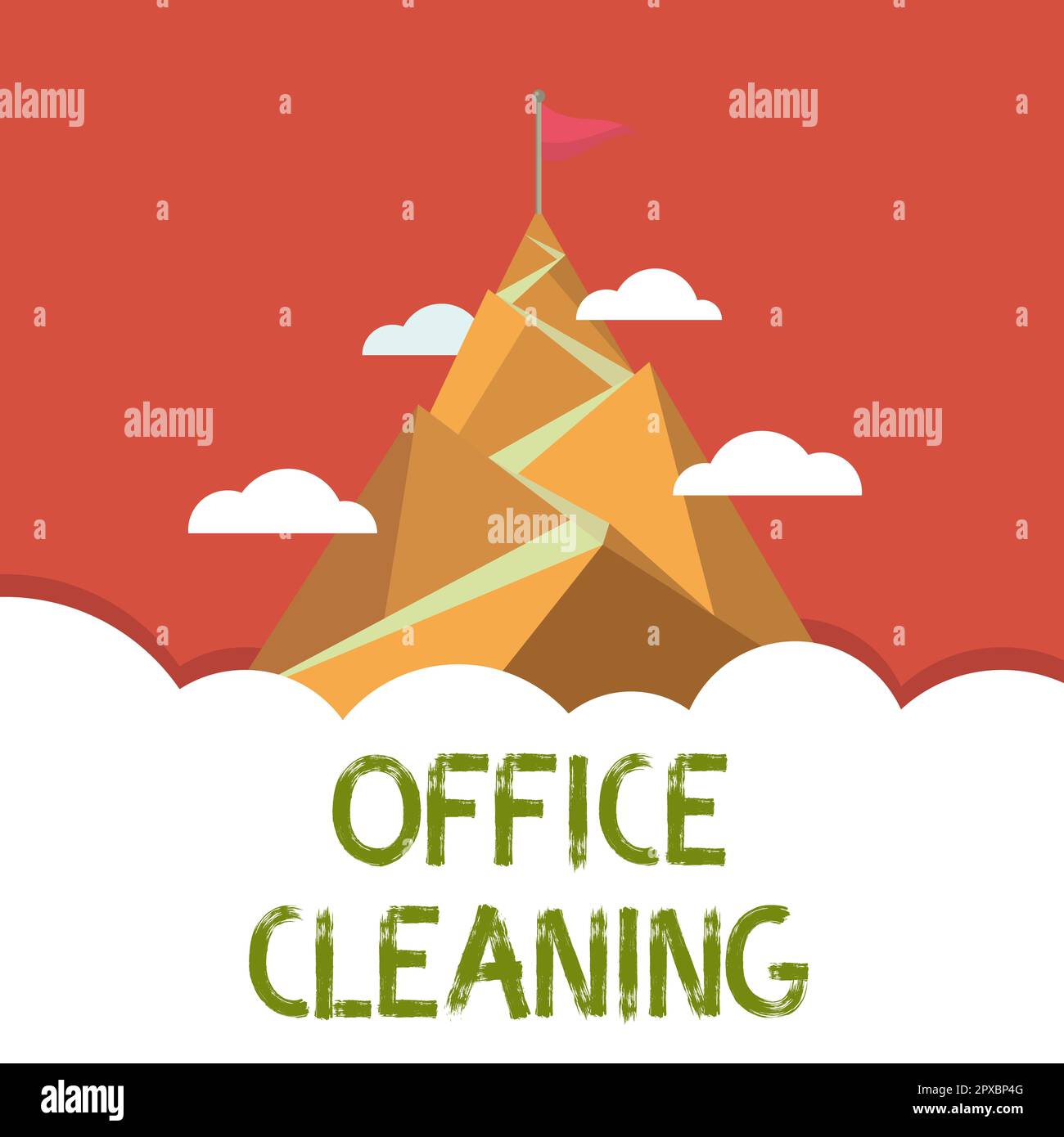 Conceptual caption Office Cleaning, Word Written on the action or ... Conceptual caption Office Cleaning, Word Written on the action or ...