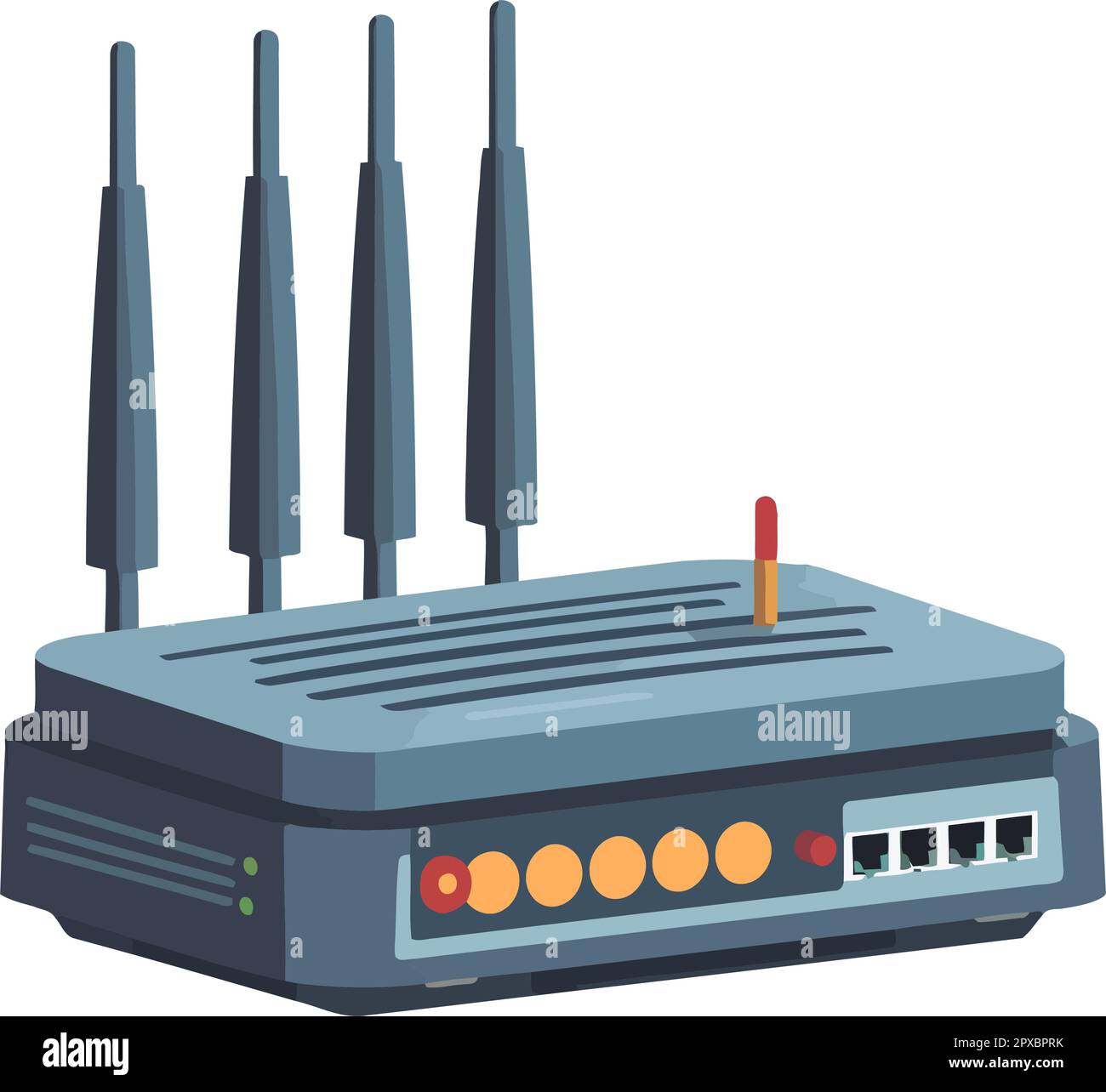 Router communication equipment connects technology Stock Vector Image ...