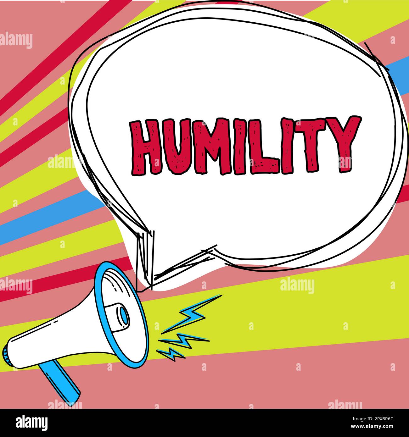 Conceptual caption Humility, Business concept being Humble is a Virtue ...