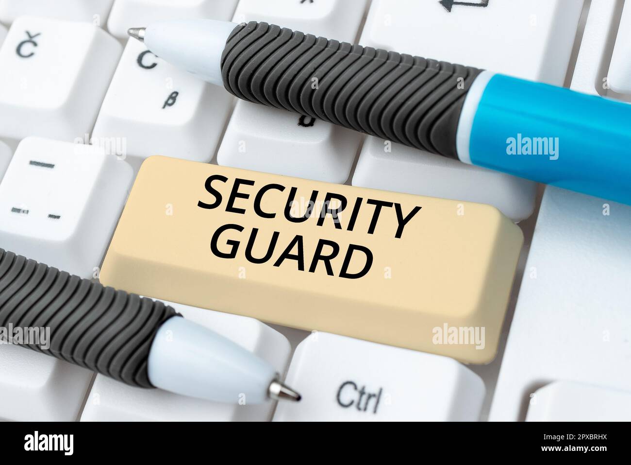 Writing Displaying Text Security Guard Word For Tools Used To Manage Multiple Security