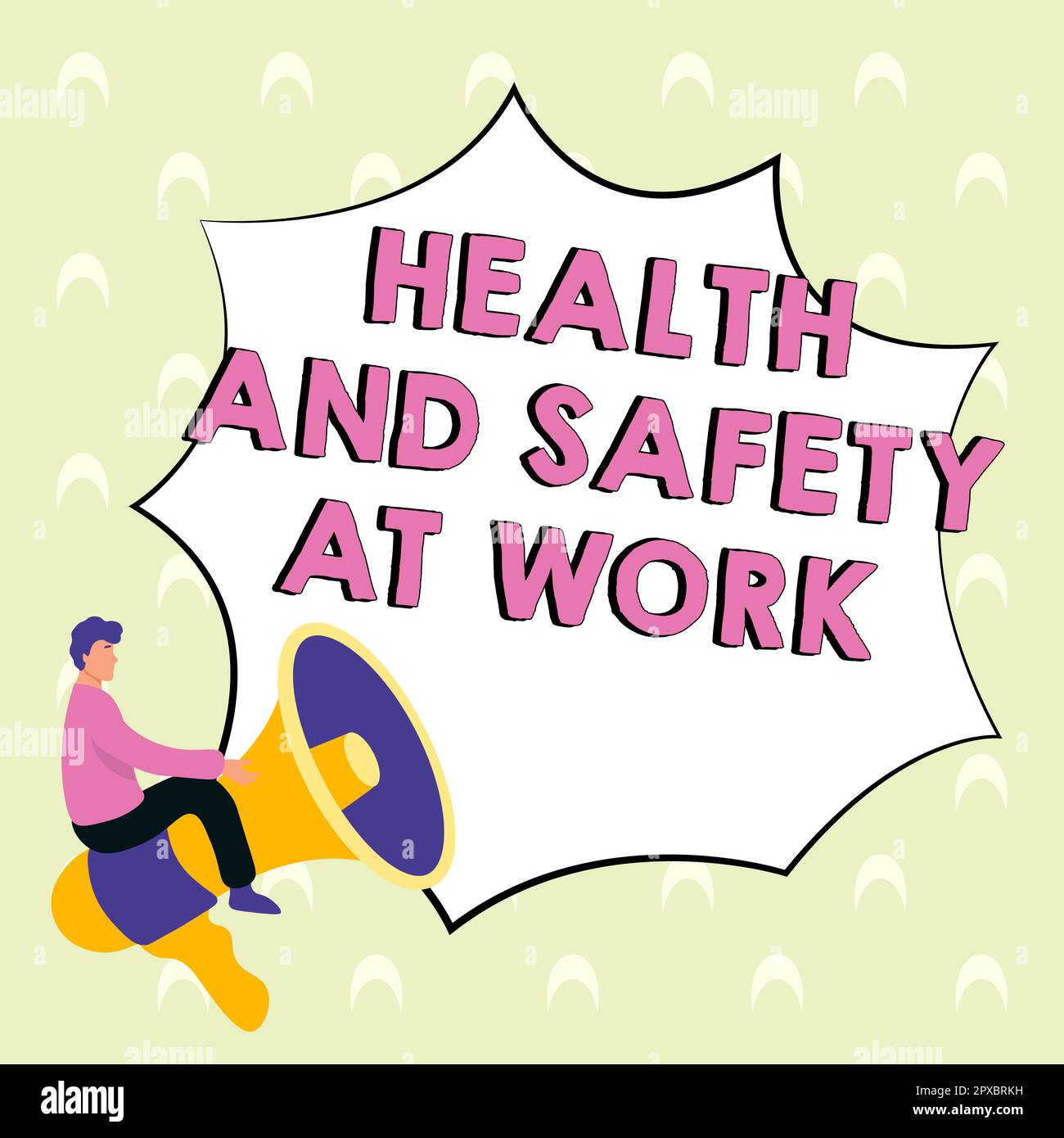 Text showing inspiration Health And Safety At Work, Word Written on ...