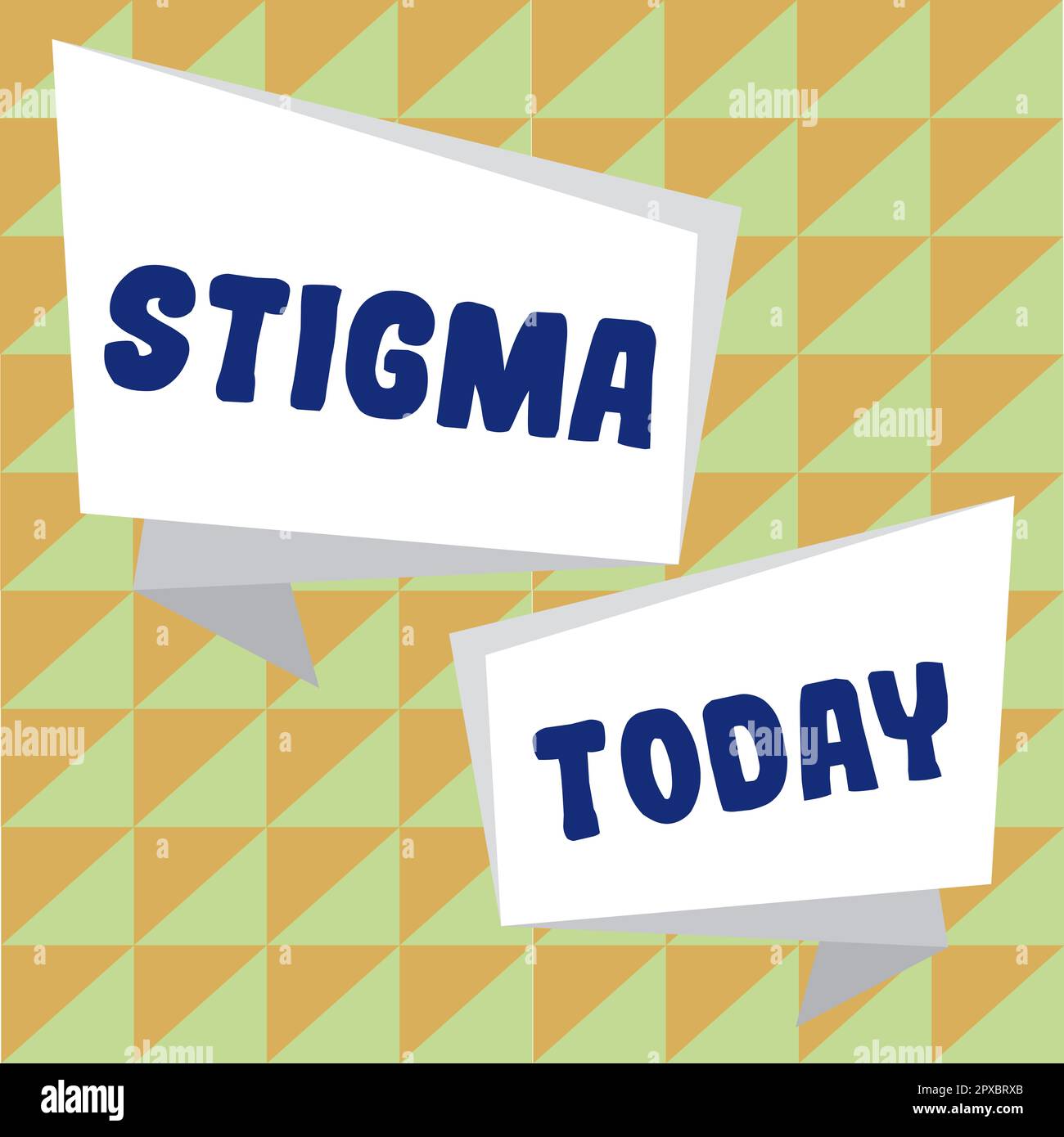 Conceptual caption Stigma, Word Written on feeling of disapproval that ...