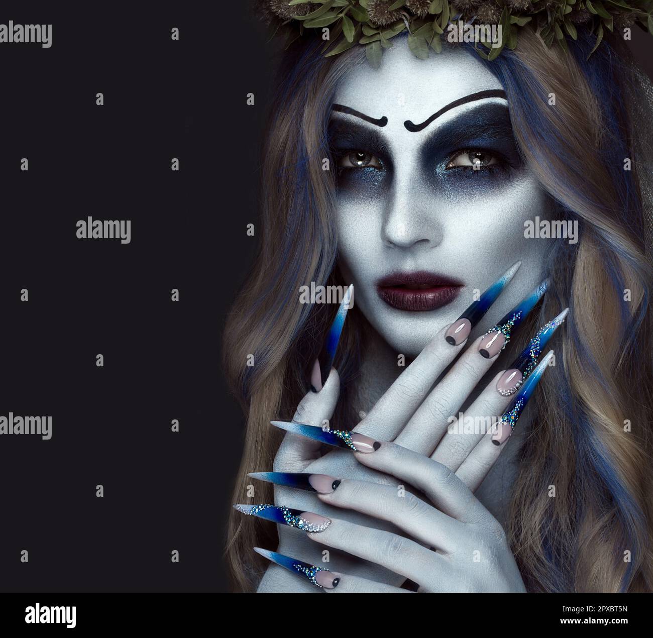 Corpse paint hi-res stock photography and images - Alamy