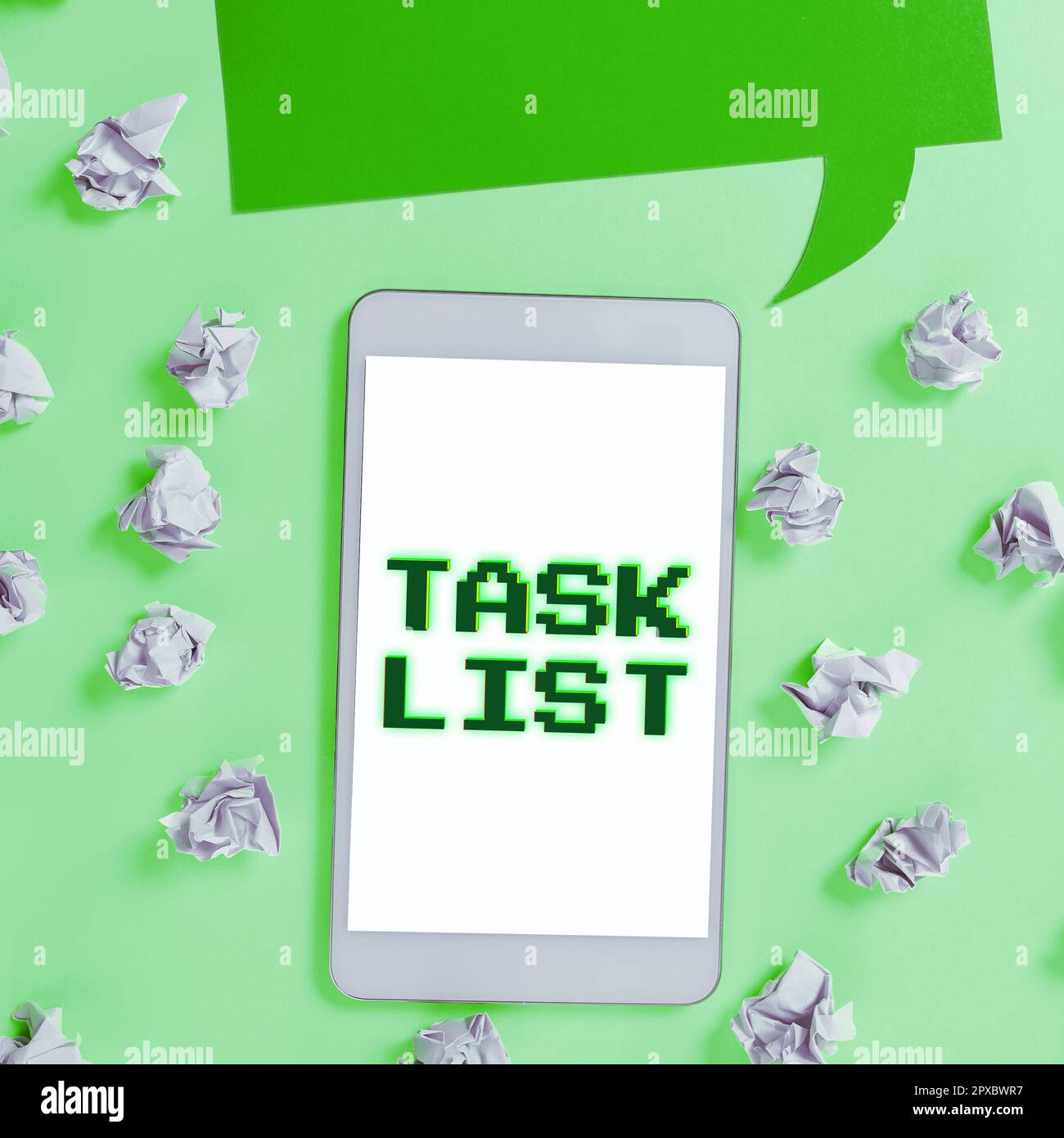 Text sign showing Task List, Business showcase Planification reminder ...