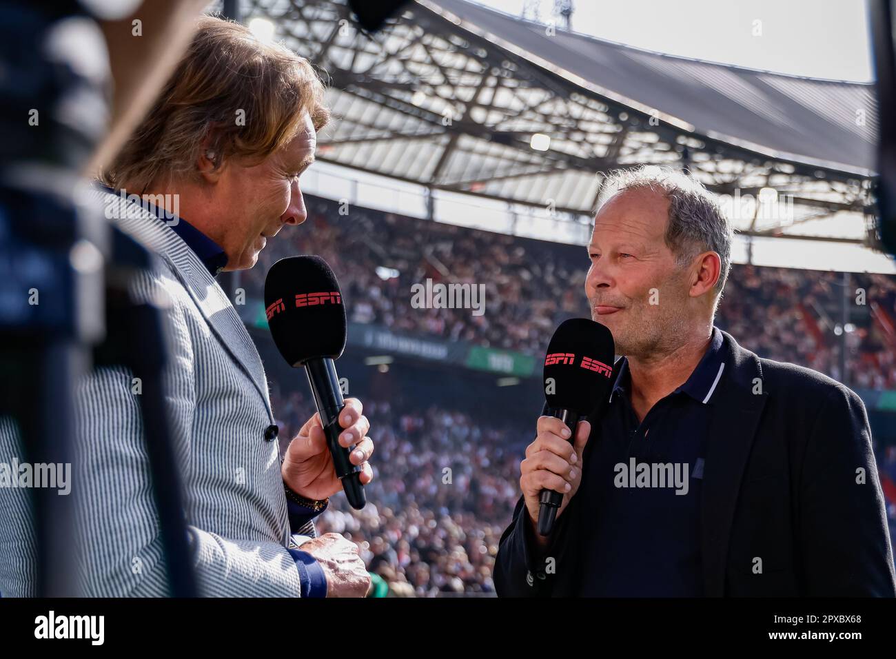 ROTTERDAM, NETHERLANDS - APRIL 30: Hans Kraay Jr, Danny Blind during ...