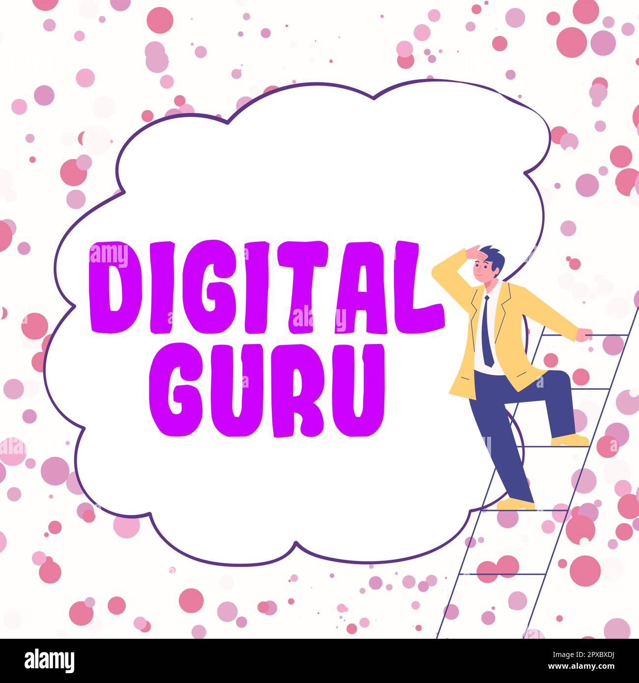 Handwriting text Digital Guru, Conceptual photo teacher and ...