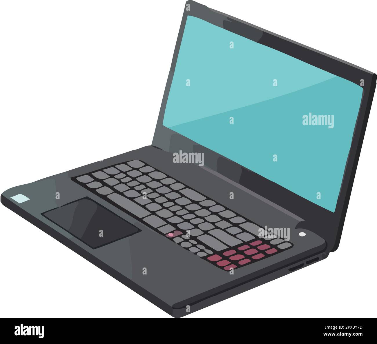 laptop computer communication and technology Stock Vector Image & Art ...