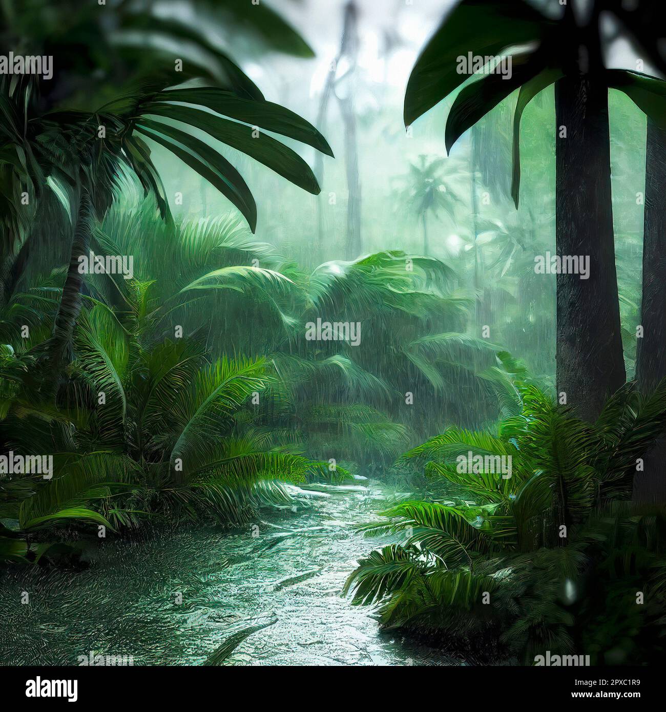 Heavy jungle growth hi-res stock photography and images - Alamy