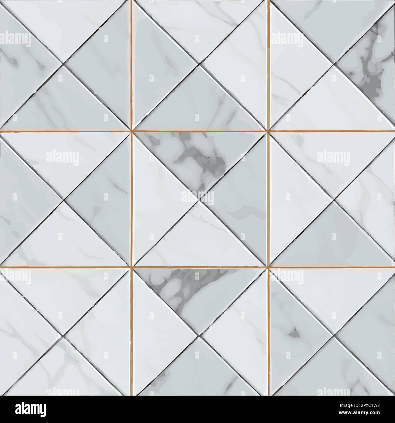 Light marble tile texture, pattern background - Vector illustration ...