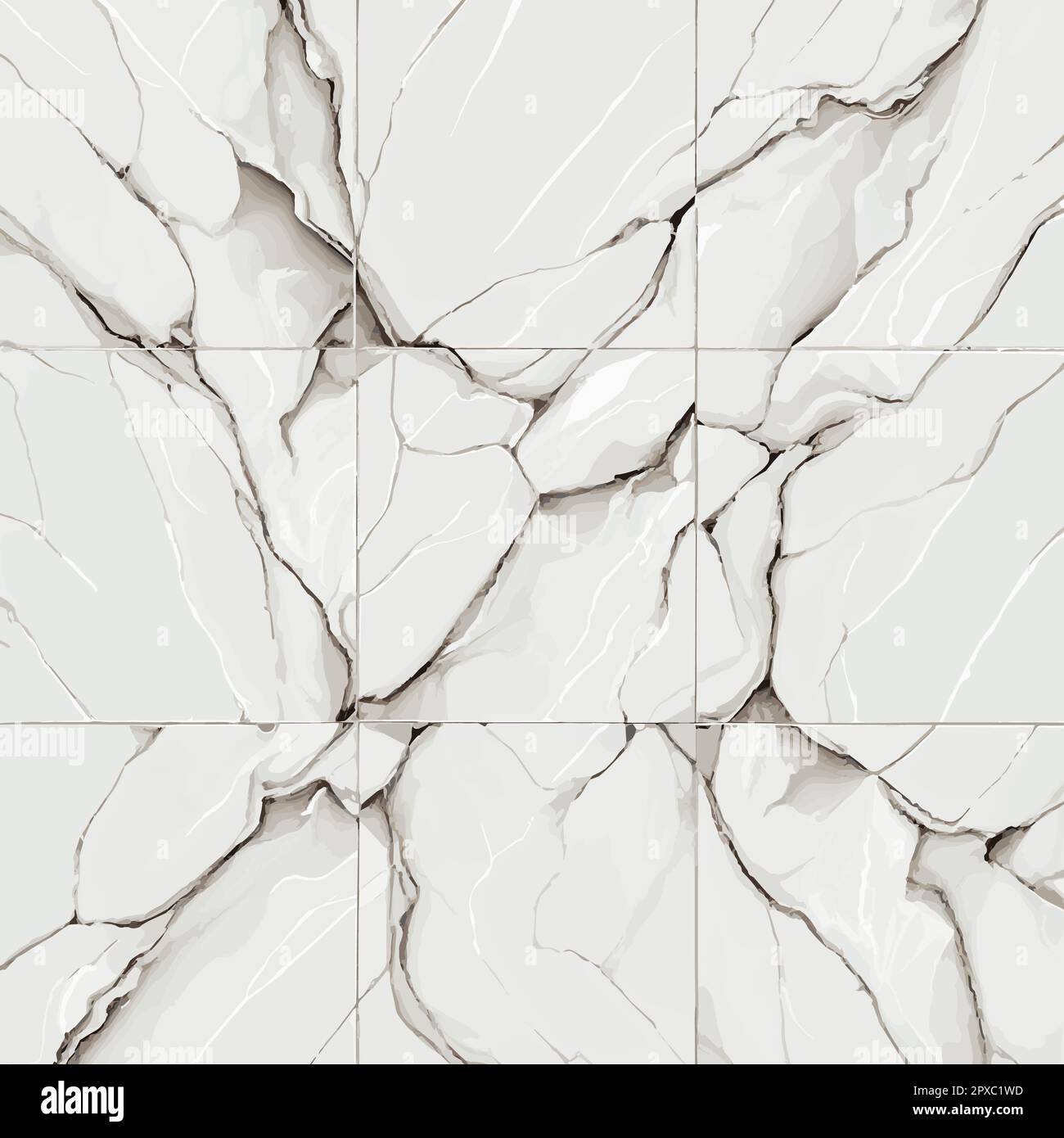 Light marble tile texture, pattern background - Vector illustration Stock Photo - Alamy