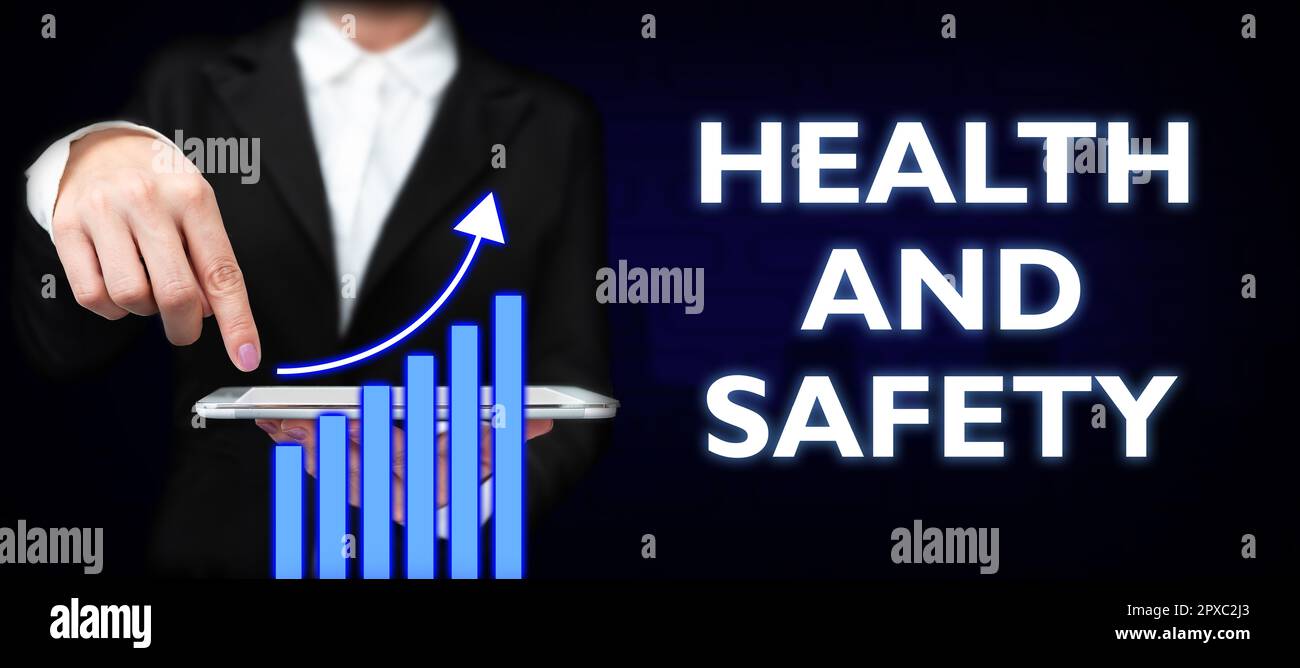 Handwriting text Health And Safety, Word Written on Taking the ...