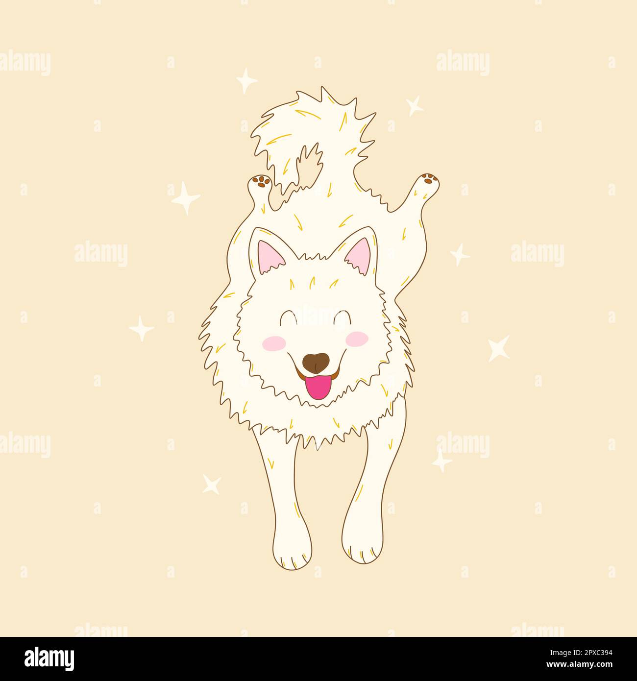 Tongue out colorful background Stock Vector Images - Alamy