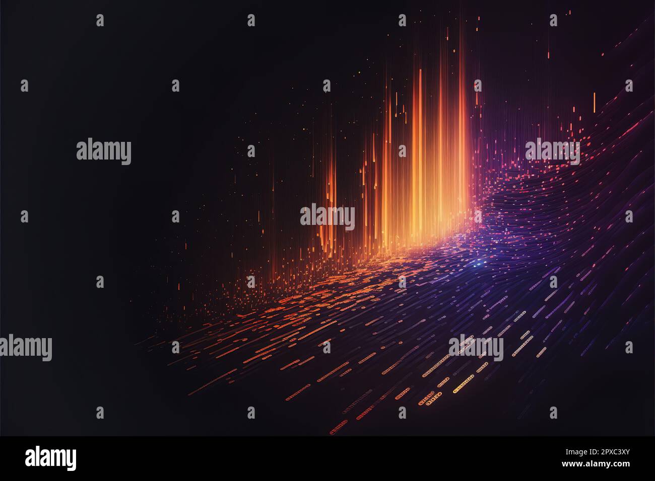 Data flow abstract background, Ai conceptual background Stock Photo - Alamy