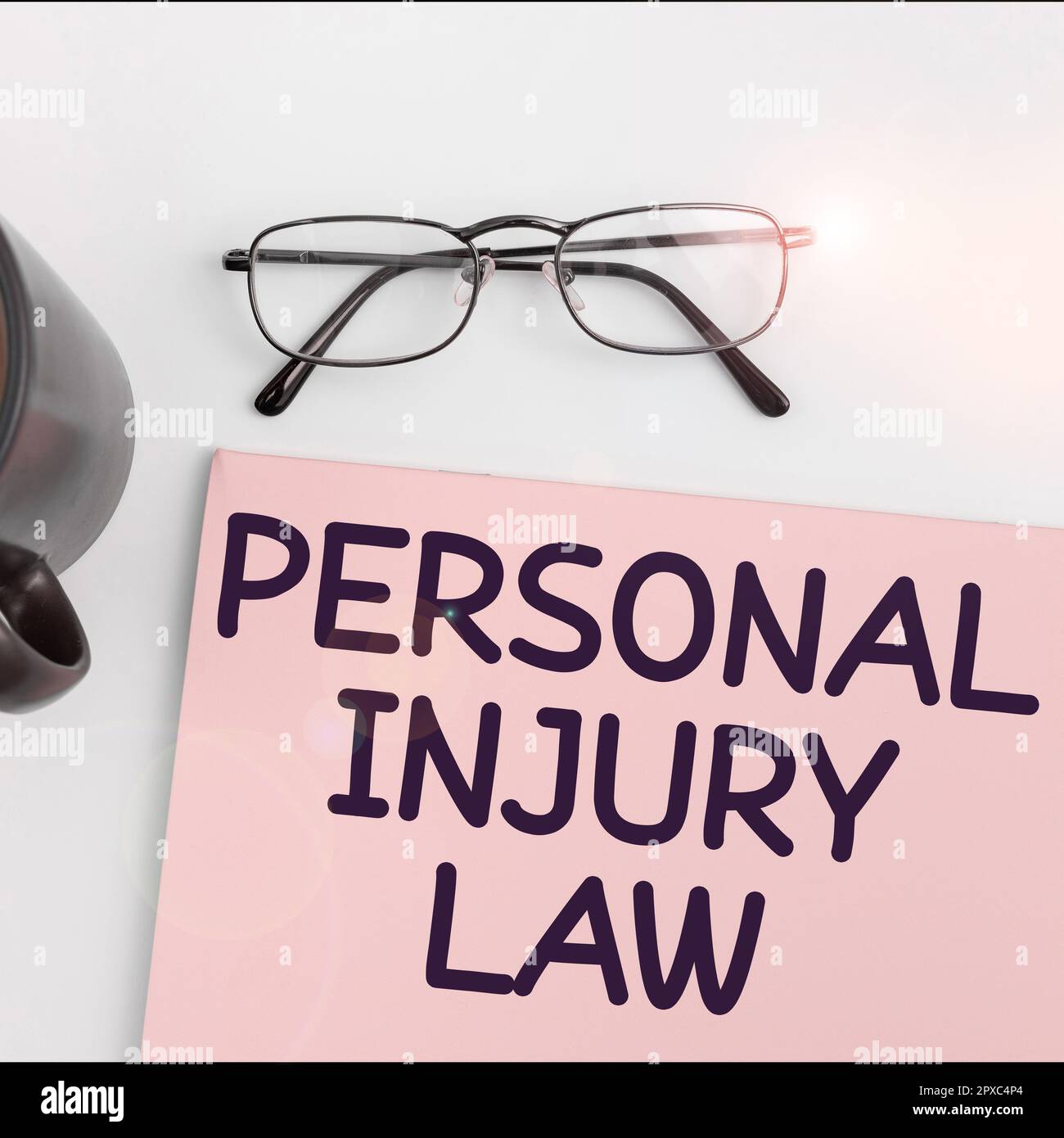 Text showing inspiration Personal Injury Law, Concept meaning being ...
