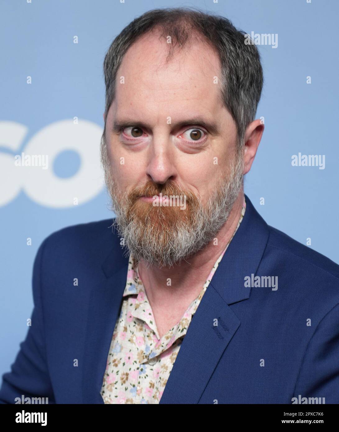 Los Angeles, USA. 01st May, 2023. Brendan Hunt arrives at the TED LASSO ...