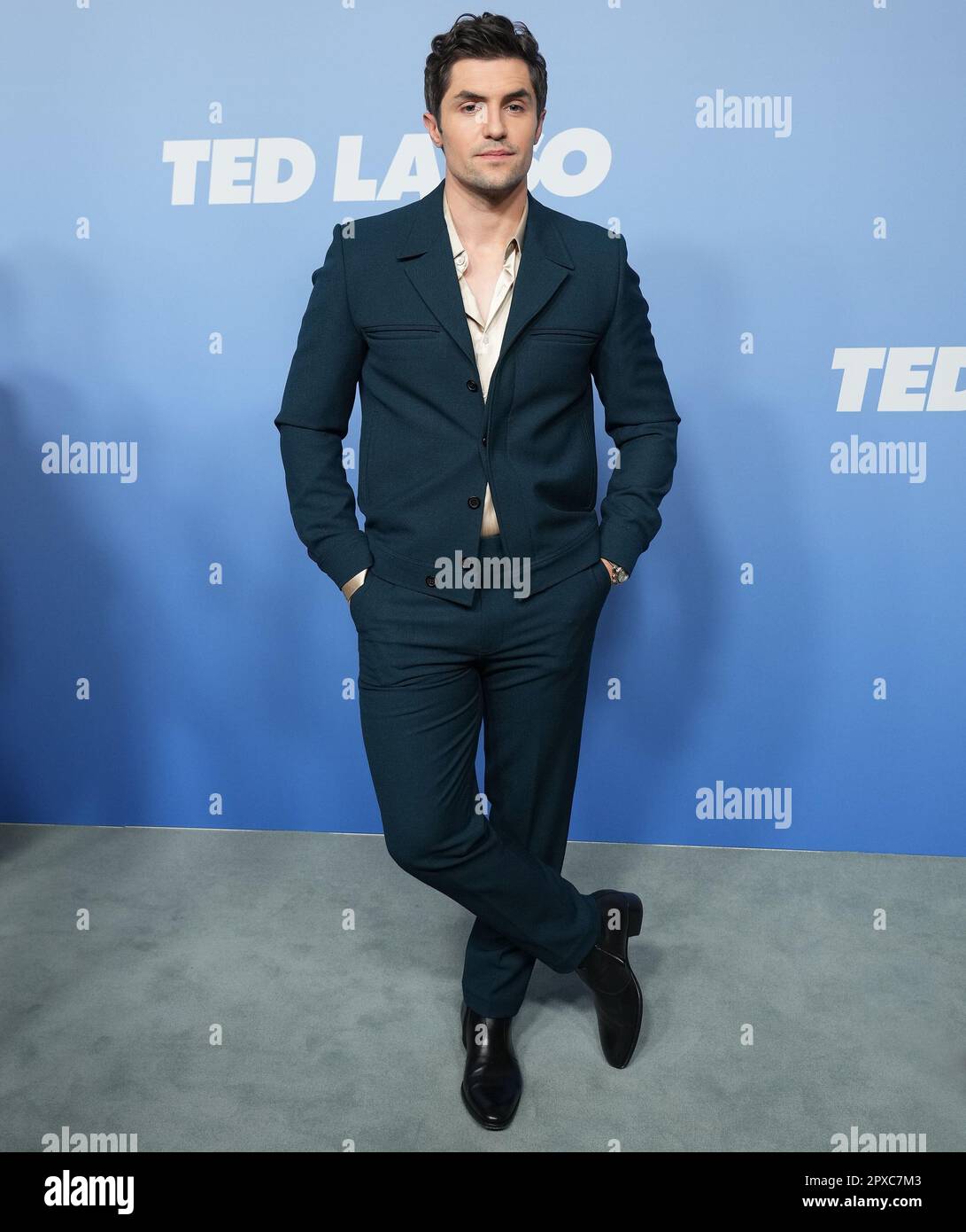 Los Angeles, USA. 01st May, 2023. Phil Dunster arrives at the TED LASSO ...