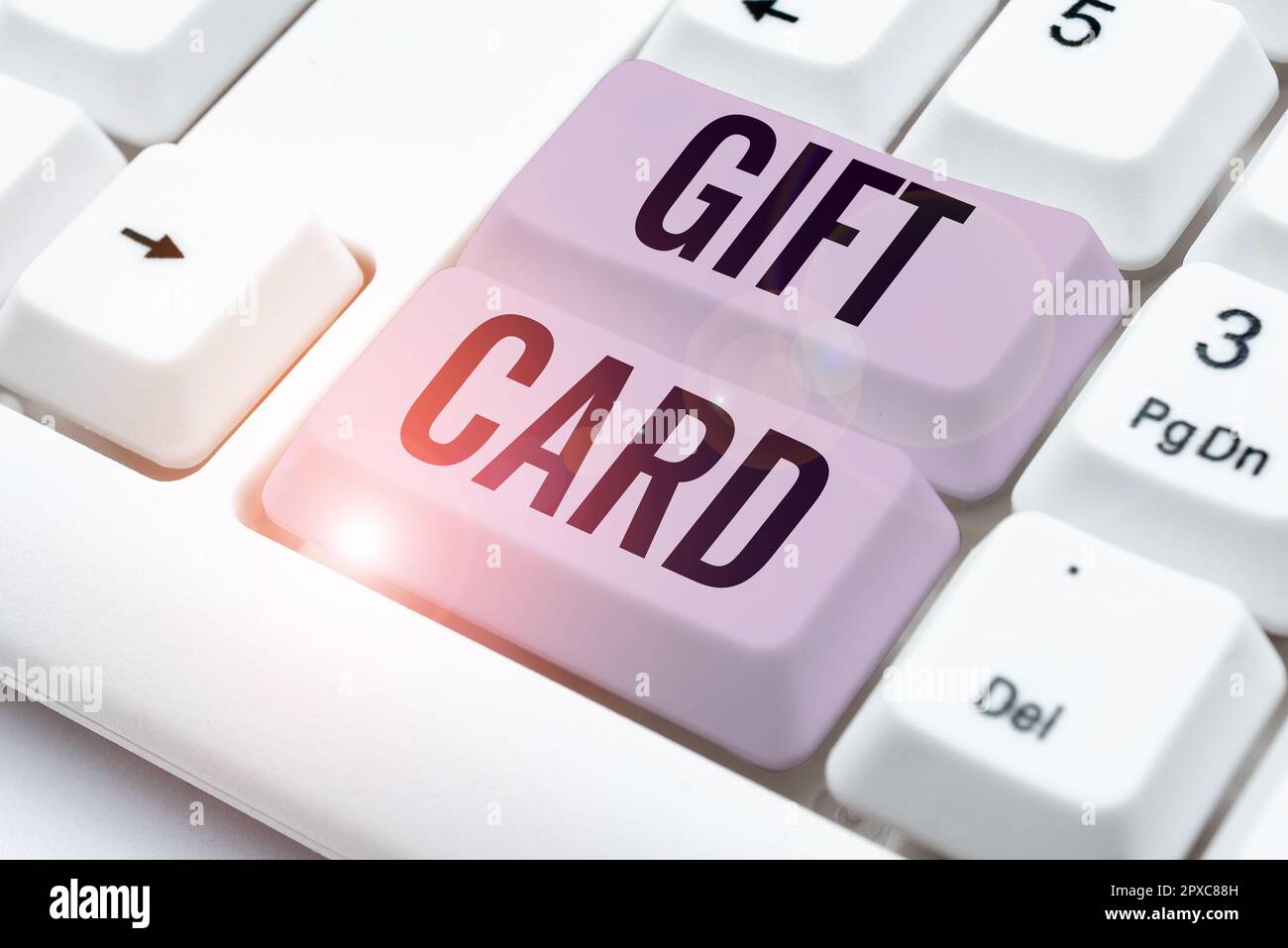 Text caption presenting Gift Card, Word Written on A present usually ...