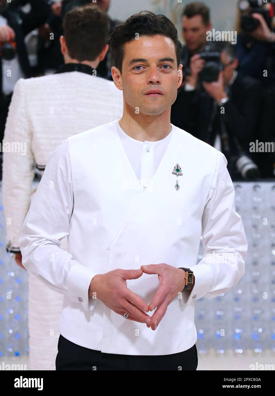 New York City, United States. 01st May, 2023. Rami Malek attends the ...